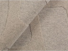 Taupe vlněný koberec 200x300 cm Archipelagio – Micadoni