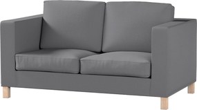 Potah na pohovku IKEA Karlanda 2-místná, krátký barva šedá látka pletený vzor