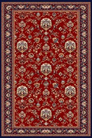 Kusový koberec Crave dark red 133 x 190 cm