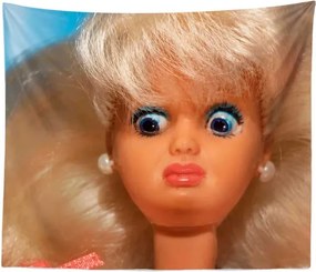Sablio Deka WTF Barbie - Meme Barbie - 150x120 cm