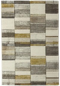 Breno Kusový koberec DIAMOND 24162/795, 80x150 cm, Vícebarevné/Béžová