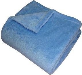 Super soft deka Dadka - modrá 150/200
