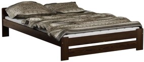 Dřevěná postel Niwa 140x200 + rošt ZDARMA - ořech