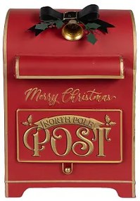 Dekorativní poštovní schránka MERRY CHRISTMAS Clayre &amp; Eef 6Y5518