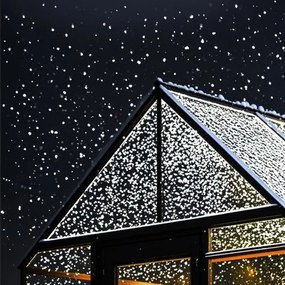 Polykarbonátové skleníkové panely 12 Kusů 2 × 1,2 m × 0,6 cm Střešní plechy