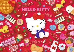 TREFL PUZZLE Hello Kitty 68x48cm skládačka 1000 dílků tr10920