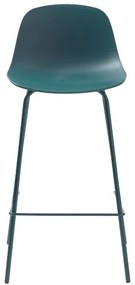 Whitby barová židle zeleno-modrá