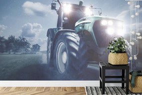 Fototapeta Traktor V Noci Strukturální vinyl 400x280
