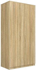 Šatní skříň Malva 90 cm dub sonoma