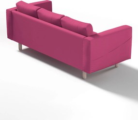 Potah na pohovku IKEA Norsborg 3-místná barva růžová látka pletený vzor
