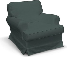 Potah na křeslo Barkaby barva zelená látka sametová