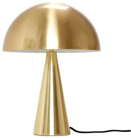 Stolní lampa ve zlaté barvě Hübsch Herho