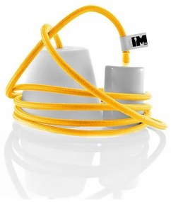 Silikon 1-závěsná žárovka, yellow/white IMINDESIGN