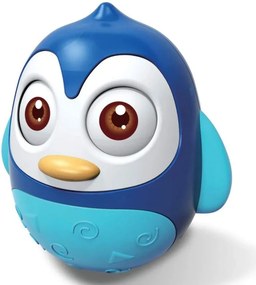 Kývací hračka Baby Mix tučňák modrý