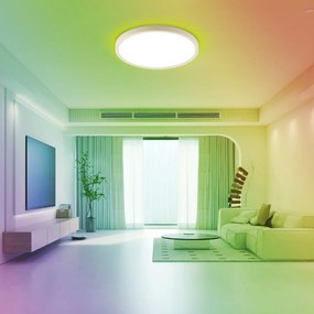 Immax NEO LITE TUDO Smart stropní svítidlo  RGB podsvícení 60cm 65W Tuya WiFi Beacon bílá