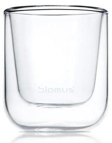 Dvoustěnné sklenice v sadě 2 ks 80 ml Nero – Blomus