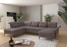 XXXLutz SEDACÍ SOUPRAVA, textil, šedohnědá Sit & More - Sedací soupravy - 00014401183X
