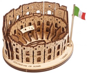 Ugears 3D dřevěné mechanické puzzle Římské Koloseum