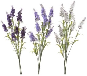 Umělé květiny v sadě 3 ks (výška 55 cm) Lavender – Casa Selección