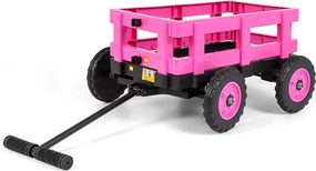 Elektrický traktor Milly Mally Rolly pink