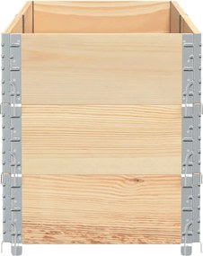 Zahradní truhlík 150 x 50 cm masivní borové dřevo 3295435