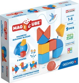 _Ostatní 1_ GEOMAG Magicube Shapes baby magnetická stavebnice 9 dílků ge208