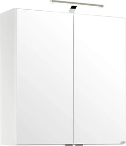 XXXLutz ZRCADLOVÁ SKŘÍŇKA, bílá, 60/65/20 cm Held - Online Only koupelnové skříňky - 000307006608