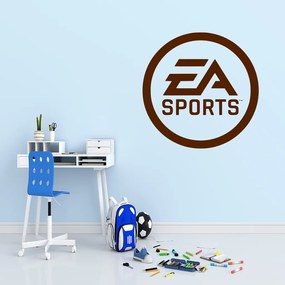 Živá Zeď Samolepka na zeď EA Sports Barva: černá