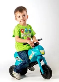 TEDDIES Odrážedlo Enduro Yupee tyrkysové / od 12 měsíců / nosnost do 2