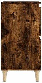 Příborníky 3 ks kouřový dub 60 x 35 x 70 cm kompozitní dřevo,  3185772