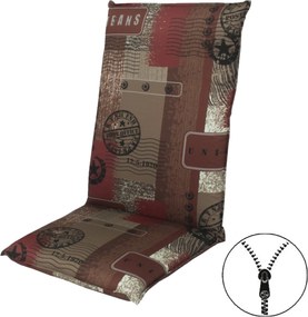 Doppler LIVING 2930 - set 4 ks polstrů na křeslo s vysokým opěradlem