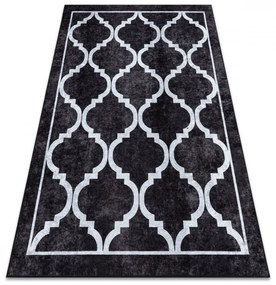 Kusový koberec Agase černý 140x190cm