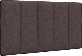 Rám postele bez matrace Hanko tmavě hnědý 90 x 200 cm textil 3310366