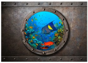 Samolepící fototapeta - Okno ponorky 98x70