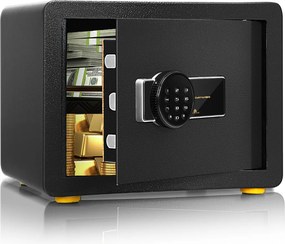 Costway Bezpečný elektronický trezor 31,5 l s digitální klávesnicí a klíčem