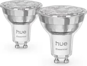 Philips Hue Essential WCA GU10 2 ks / Chytrá LED žárovka / 4,7 W / 345
