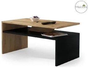 Casarredo Konferenční stolek PRIMA 90x50 cm dub kraft/černá