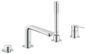 GROHE 19577001 - Vanová čtyřotvorová kombinace LINEARE lesklý chrom