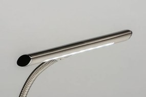 Stolní designová LED lampa Bank Retro Silver