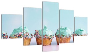 Obraz cupckes (125x70 cm)