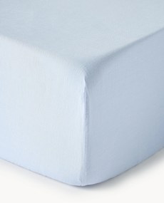 Napínací prostěradlo na kontinentální postel Airy, praný len