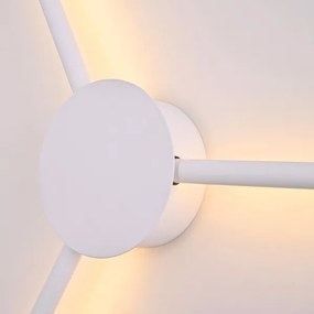 Brilagi - LED Nástěnné svítidlo LUGO TRE LED/14W/230V bílá