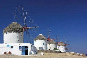 Vliesová fototapeta Dimex Windmills XL-175 330x220 cm