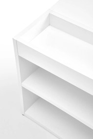 Konfereční stolek MURCIA 100 cm bílý
