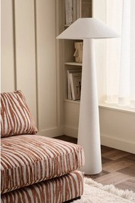 Bílá látková stojací lampa (výška 123 cm) Mila – Ellos Home
