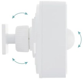 Eglo 33236 - Venkovní pohybový senzor CONNECT SENSOR 3xAA 12 m bílá IP44