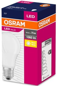Žárovka LED 11,5W/827 E27 Value Cl A 75 Fr
