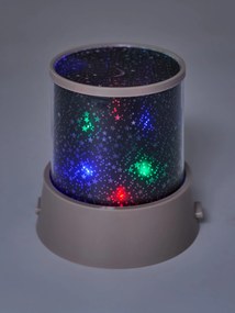 Sinsay - Rotační LED RGB projektor hvězd - béžová