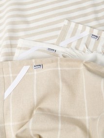 Sinsay - Sada kuchyňských utěrek s třásněmi 3 pack - béžová