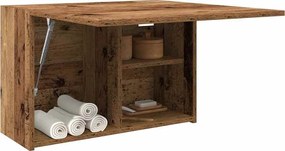 vidaXL Koupelnová nástěnná skříňka 60 x 25 x 40 cm kompozit [860070] Barva: Staré dřevo